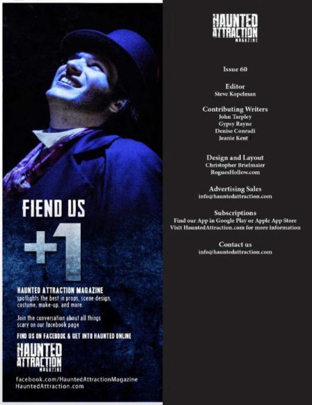 Issue #60 - Haunted Attraction Magazine